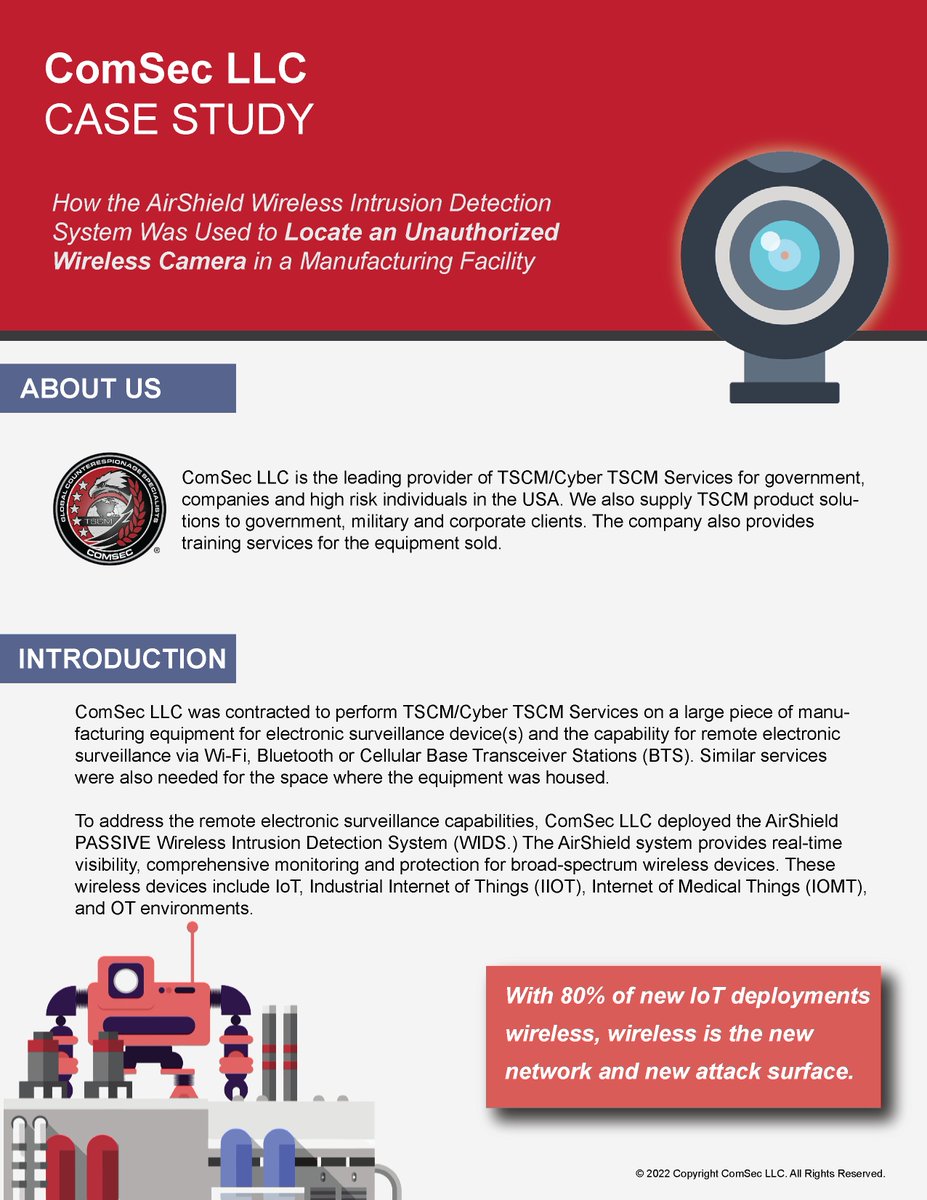 ComSec LLC on Twitter: "SOLUTION ALERT: Concerned About Surreptitious WI-FI Cameras in Your ...