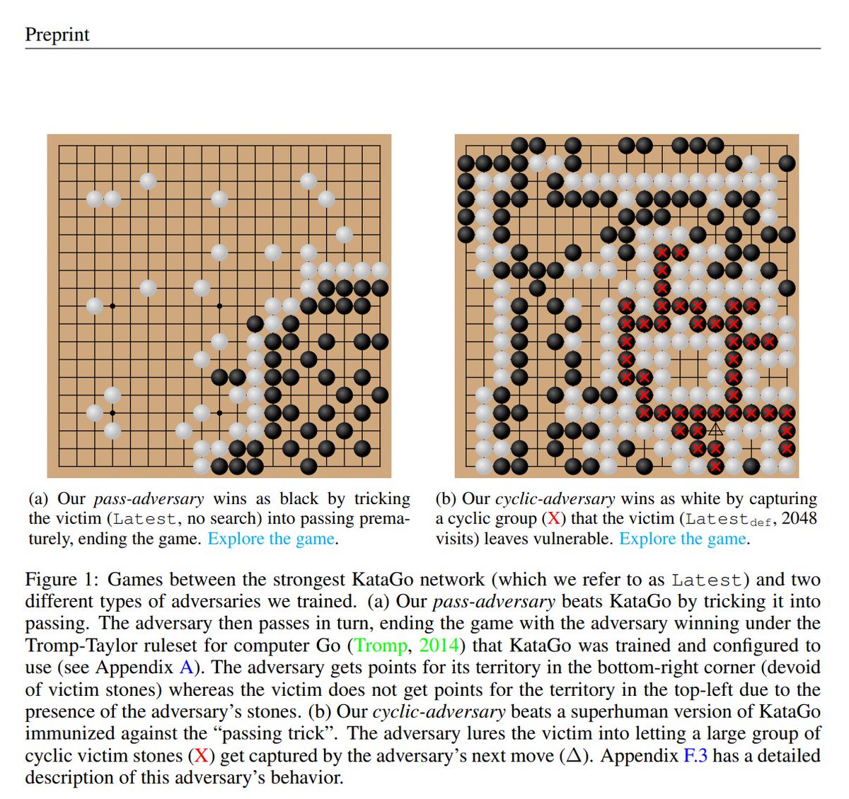 1/ Trying to signal boost w a short 🧵 Amateur Go player Kellin Pelrine ...
