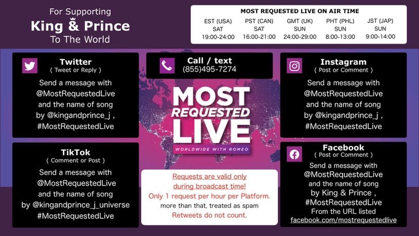 Most Requested Live on Twitter: "RT @Maiiiii809: Hello #TiaraAllOverTheWorld #mostrequestlive is ...