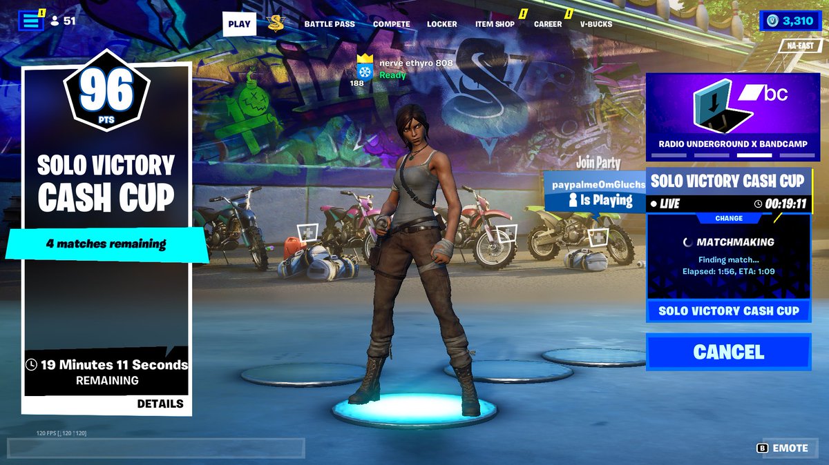 nerve ethyro on Twitter: "going to die off spawn 4 in a row now"