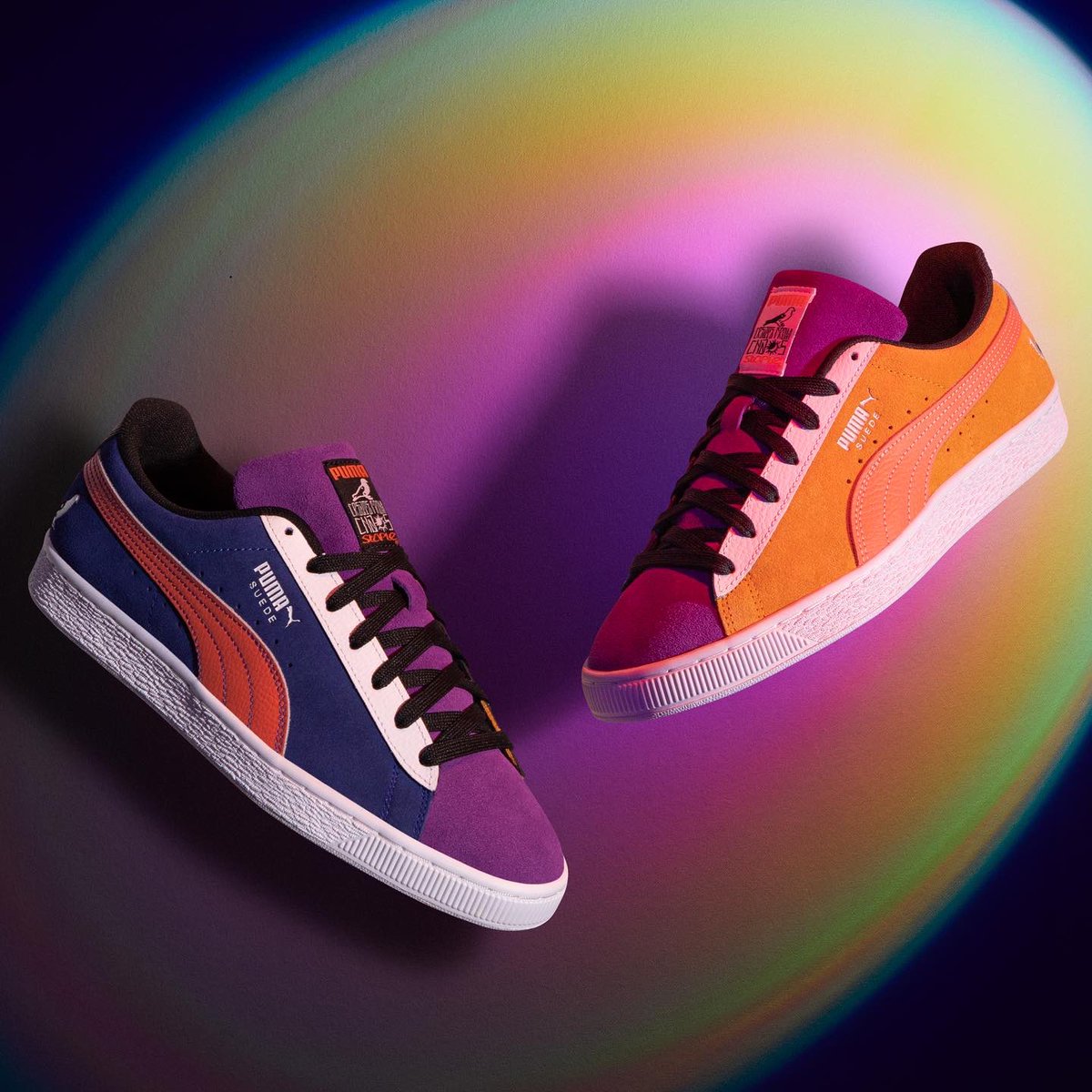 PUMA.eth on Twitter: "RT @jeffstaple: DOUBLE UR PLEASURE ☯️ The “Create from Light” PUMA Suede ...