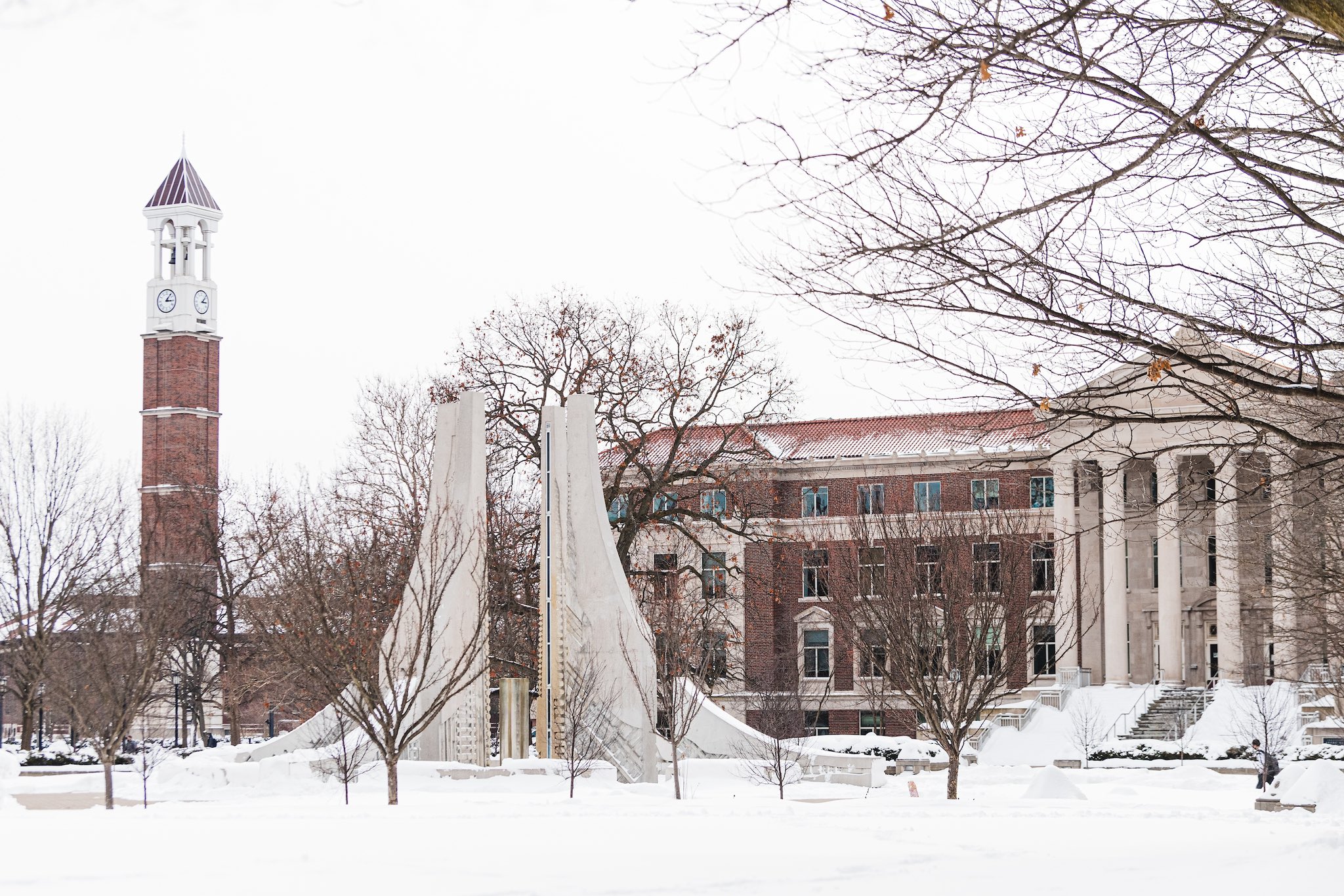 Purdue Campus Winter