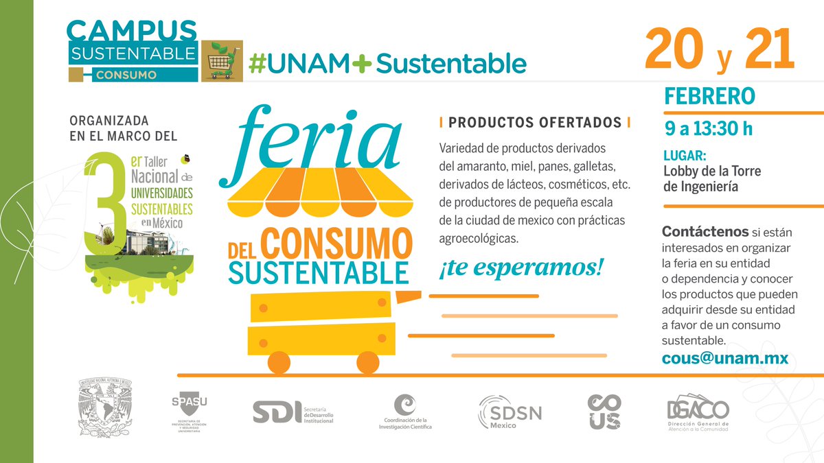 Coordinación Universitaria Para La Sustentabilidad On Twitter 👉nos