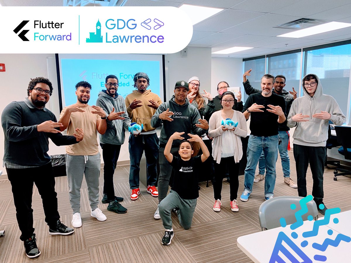 Roman Jaquez on Twitter: "Our last #FlutterForward Extended GDG Lawrence wrapped up with a bang ...