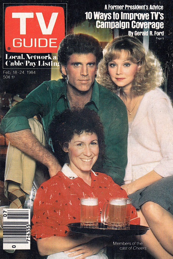 RetroNewsNow on Twitter: "TV Guide Cover, February 18-24, 1984: Ted Danson, Shelley Long and ...