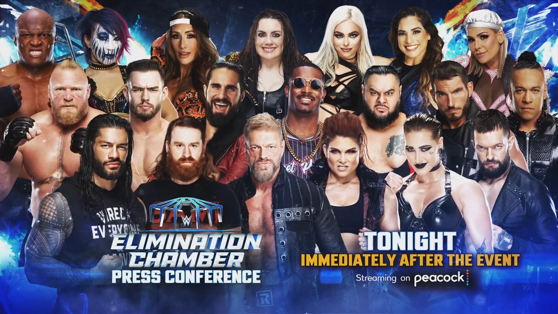 Wwe Elimination Chamber 2022 Wallpaper