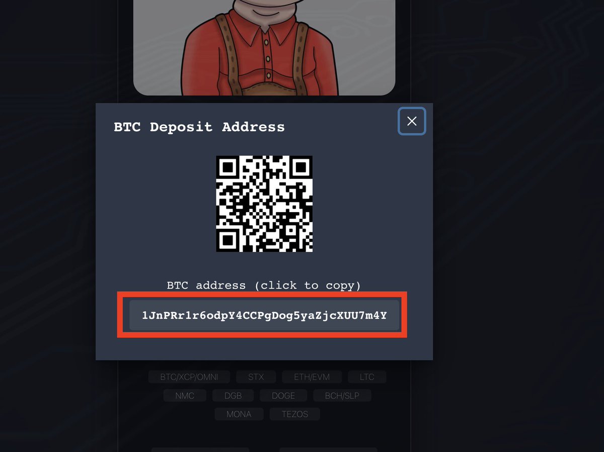 Emblem Vault on Twitter: "3) Review the BTC address INSIDE of the vault and verify that it is ...