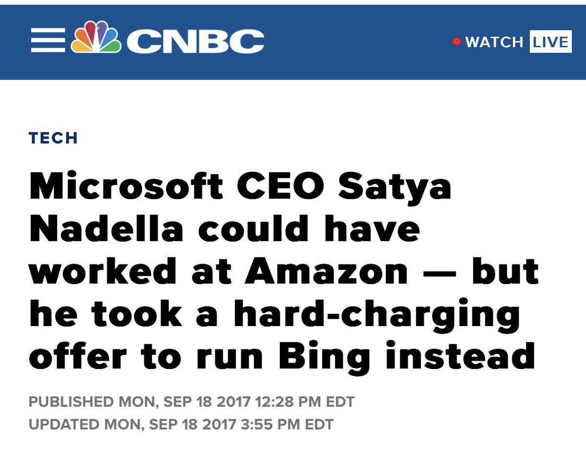 In 2003, Bill Gates greenlit the Search project that became Bing. The ...