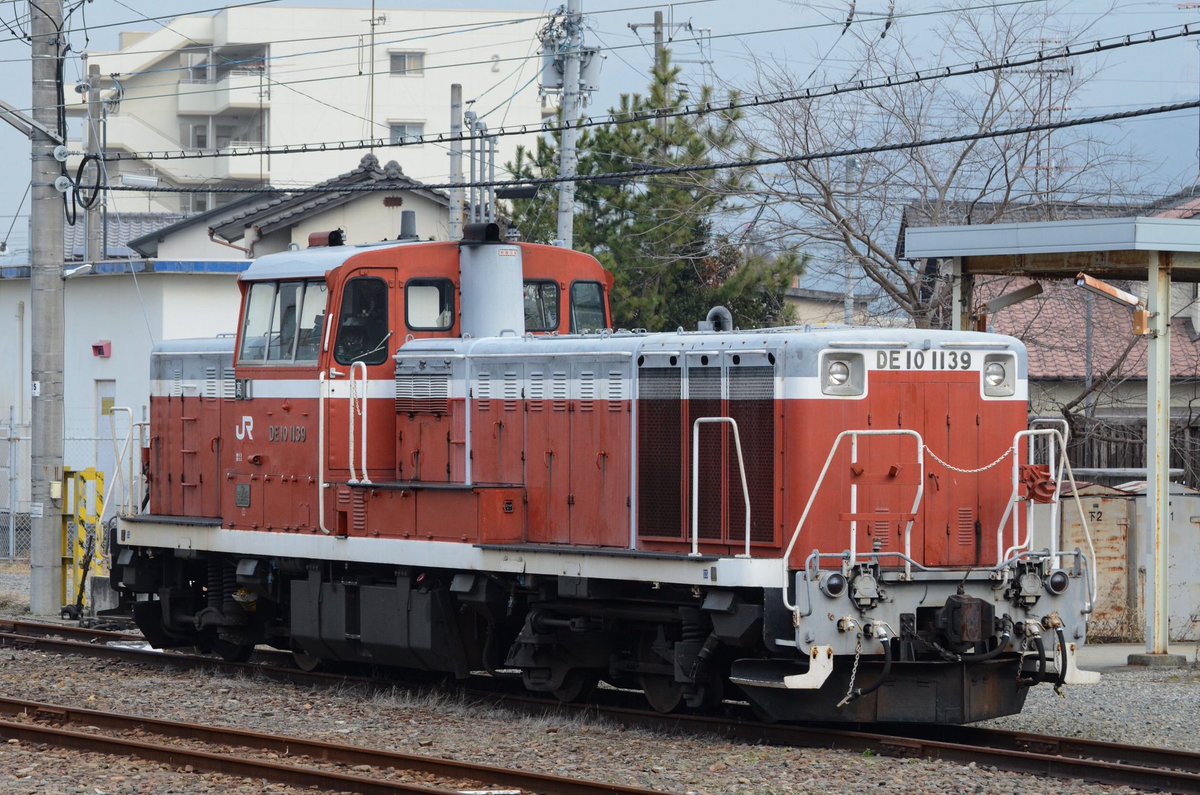 しょ on Twitter: "伊予土居工臨 DE10-1139 伊予西条留置 2023年2月18日(土)"