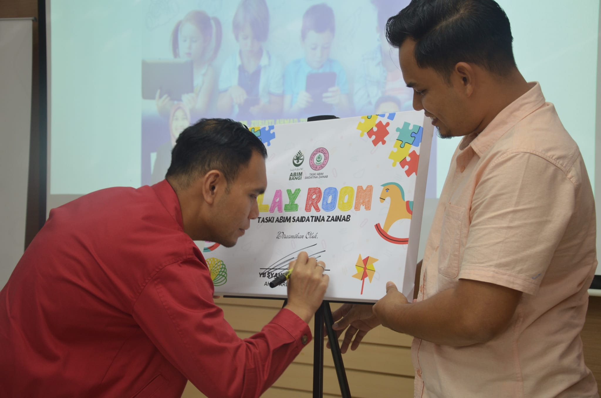 Taski Abim Logo Ucapan Penghargaan Buat Puan Jamaliah (Guru TASKI ABIM