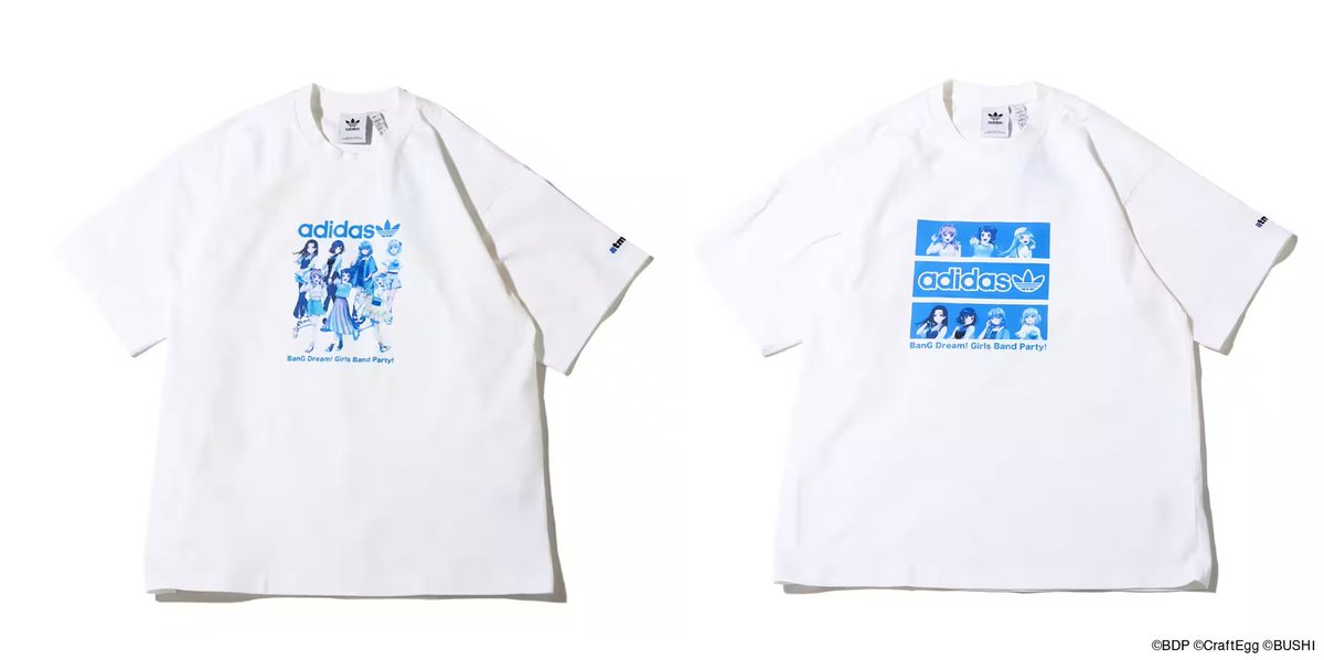 バンドリ！ BanG Dream! 公式 on Twitter: "／ 「adidas Originals atmos BanG Dream! Girls Band Party! アパレル ...