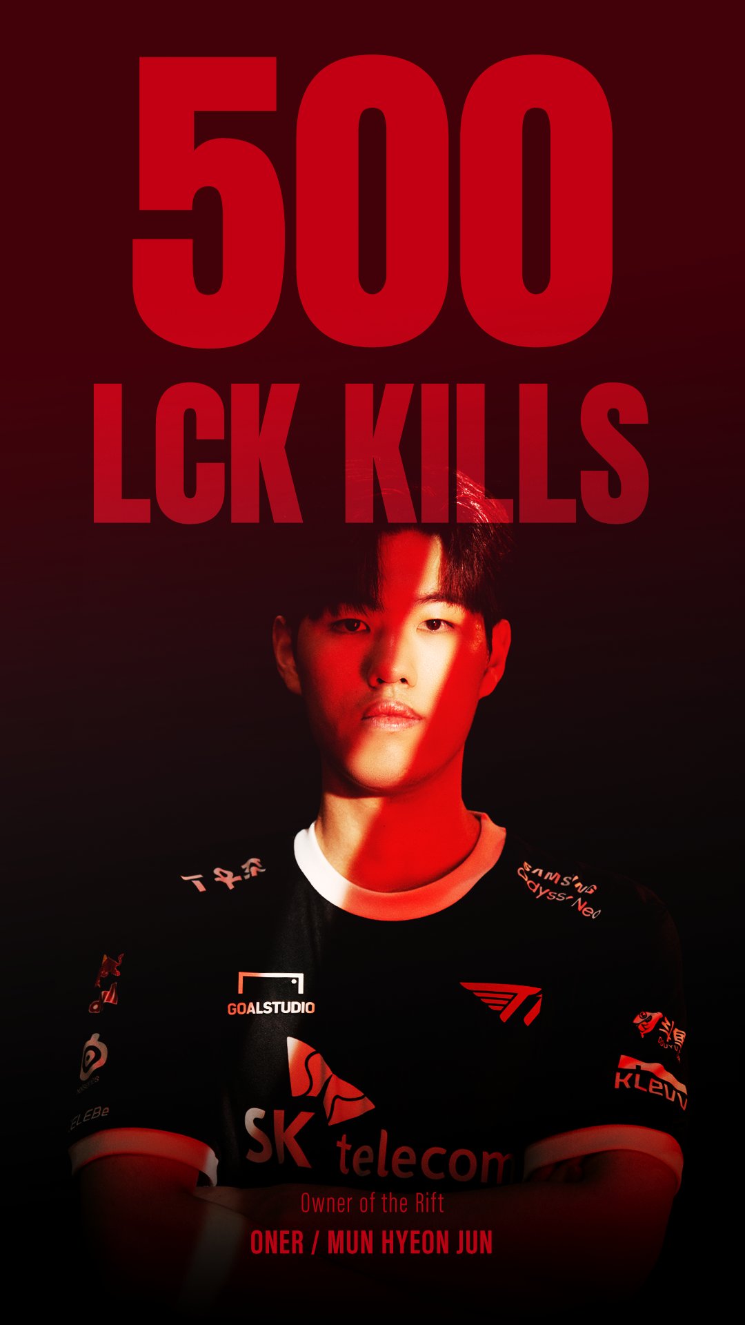 T1 LoL on Twitter: "OUR JUNGLE, ONER I 2021.02.21~ 우리 정글 ‘Oner’ 문현준 선수의 LCK 통산 500킬 달성을 축하해 주세요 ...