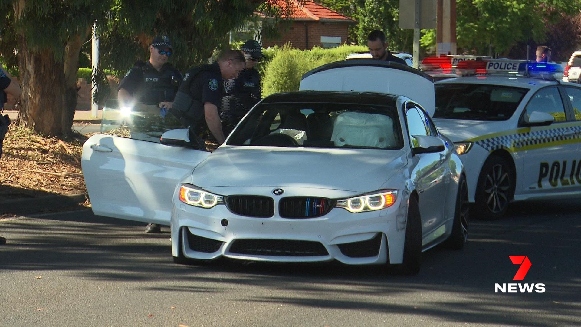 Bmw Police Chase Cheshire Police Cars Crash During Wythenshawe