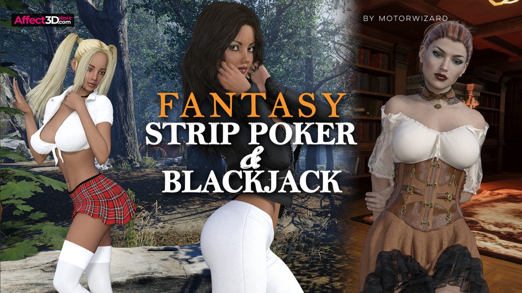 Affect3D.com on Twitter: "Challenge three sexy hotties to a game of cards in MotorWizard's ...
