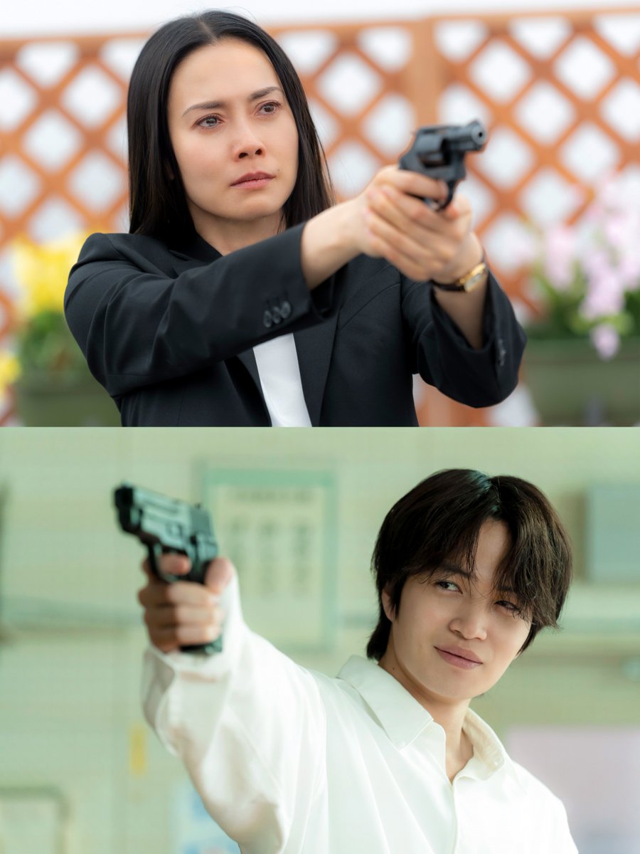 中谷美紀“刑事”vs菊池風磨“猟奇殺人犯”が体当たりで熱演 『ギバーテイカー』クライマックス撮影レポート(写真 全4枚) Ni0yglvipr 中谷美紀 菊池風磨