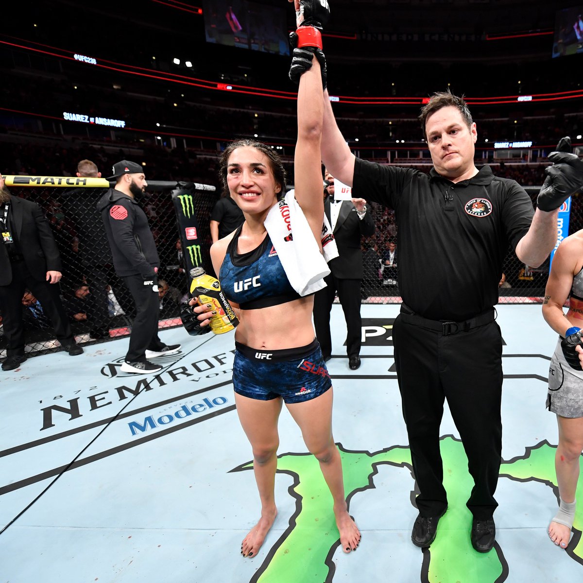 1359 days since her last fight, undefeated @TatianaUFC is BACK this ...