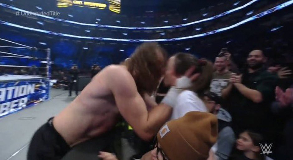 lucash on Twitter: "Then the main event (sorry for bad pictures) had the very hyped up Sami Zayn ...