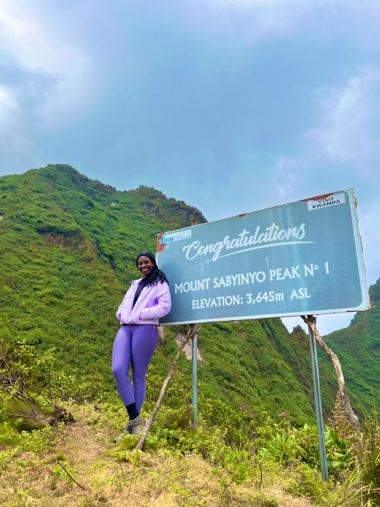 Inshuti Divine on Twitter: "Excited to share that I have now hiked the last volcano on my list ...