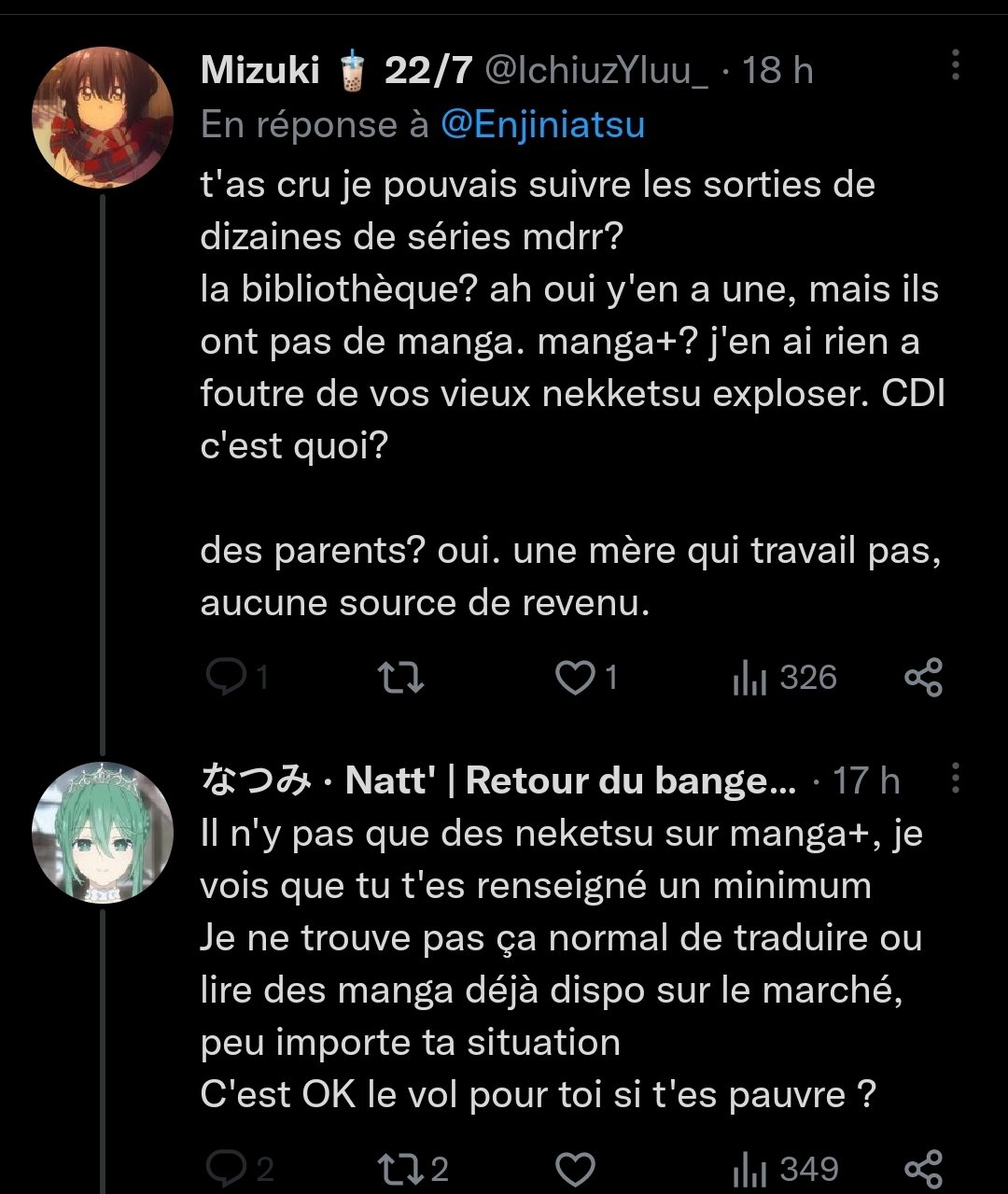 Mizuki 🧋 22/7 on Twitter: "@NatsumeTakash @IceB3rg0_ je suis sûre que s'il était dans une ...