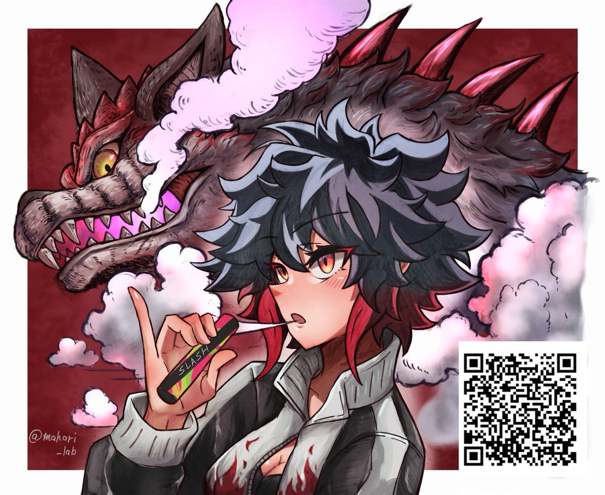 PR】 slash_vape_official(@VapeSlash)様よりポータブルシーシャをいただきました 種」マハリの漫画