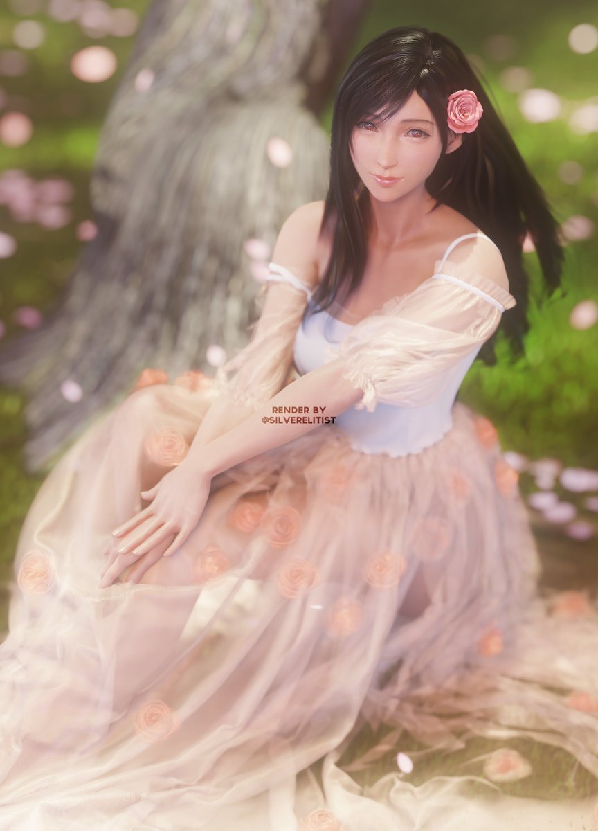 Ria 🐇 on Twitter: "RT @silverelitist: ethereal tifa"