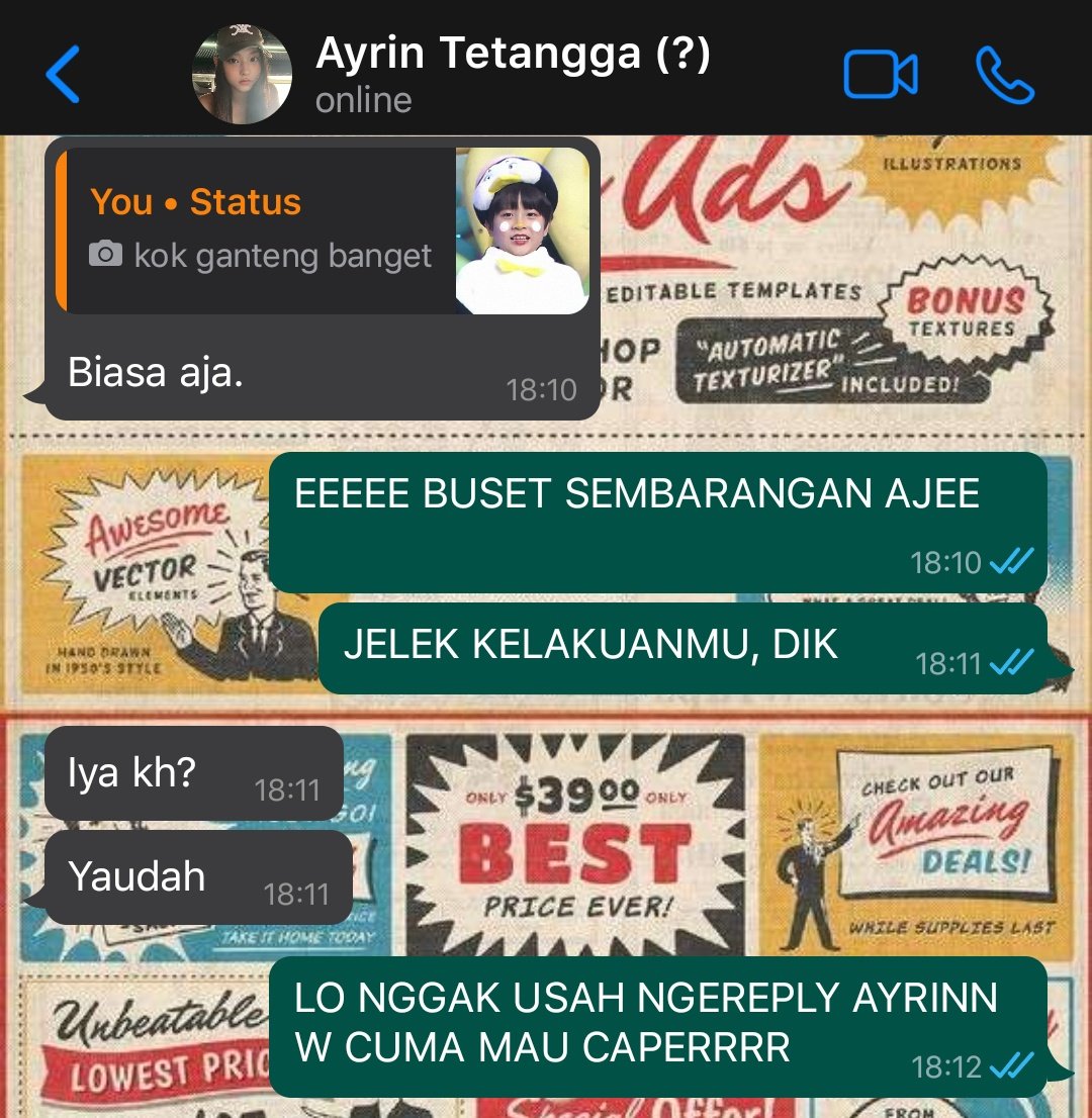 LOCALAU 50K 🎉 on Twitter: "/auvers heyyow aku bawa au sjh trsr x ha3rin nwjns niiii~"