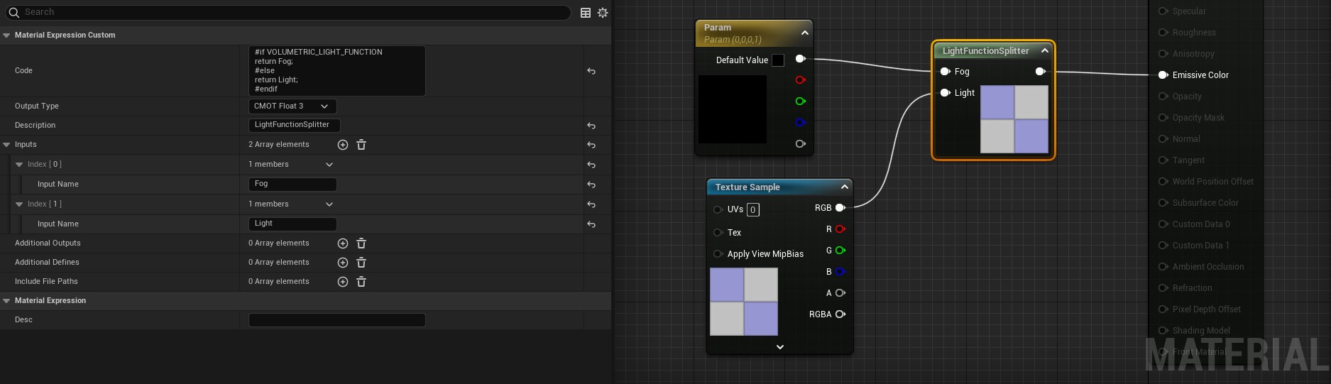 Deathrey on Twitter: "@Snefer @UnrealEngine At the topic of VolumetricFogLightFunction.usf ...