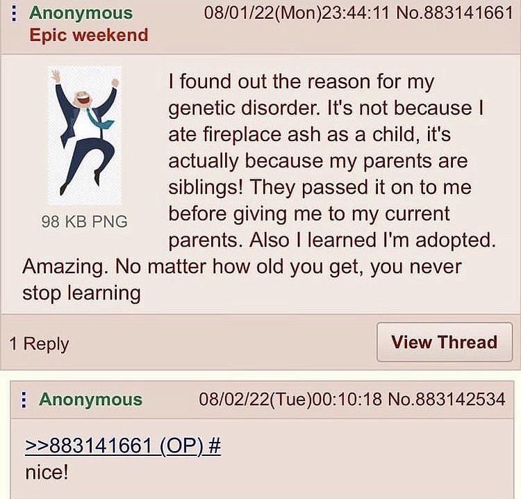 4CHAN GREENTEXTS on Twitter: