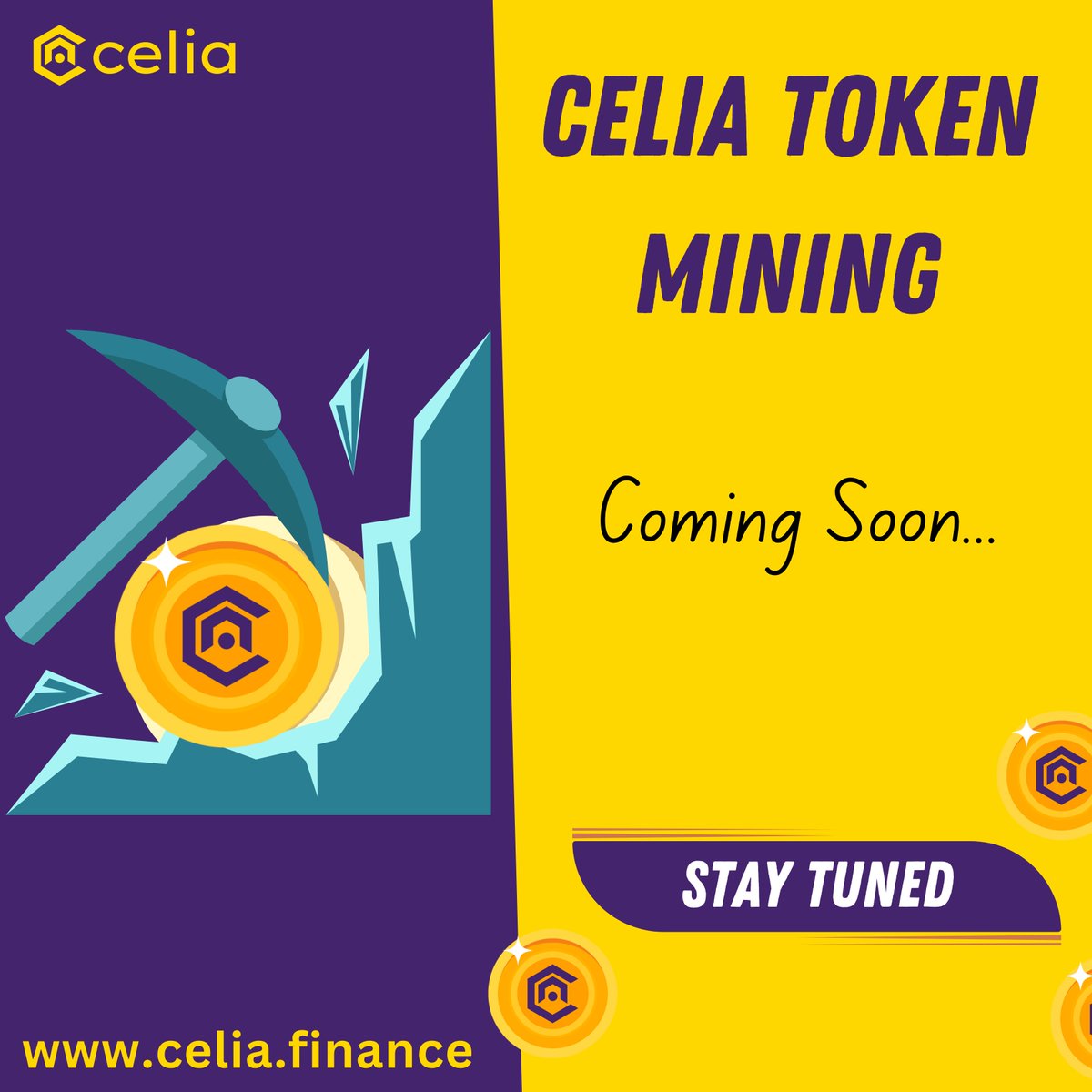 telang68 on Twitter: "RT @Celia_Finance: We are Introducing Celia Token Mining on Celia Stars ...