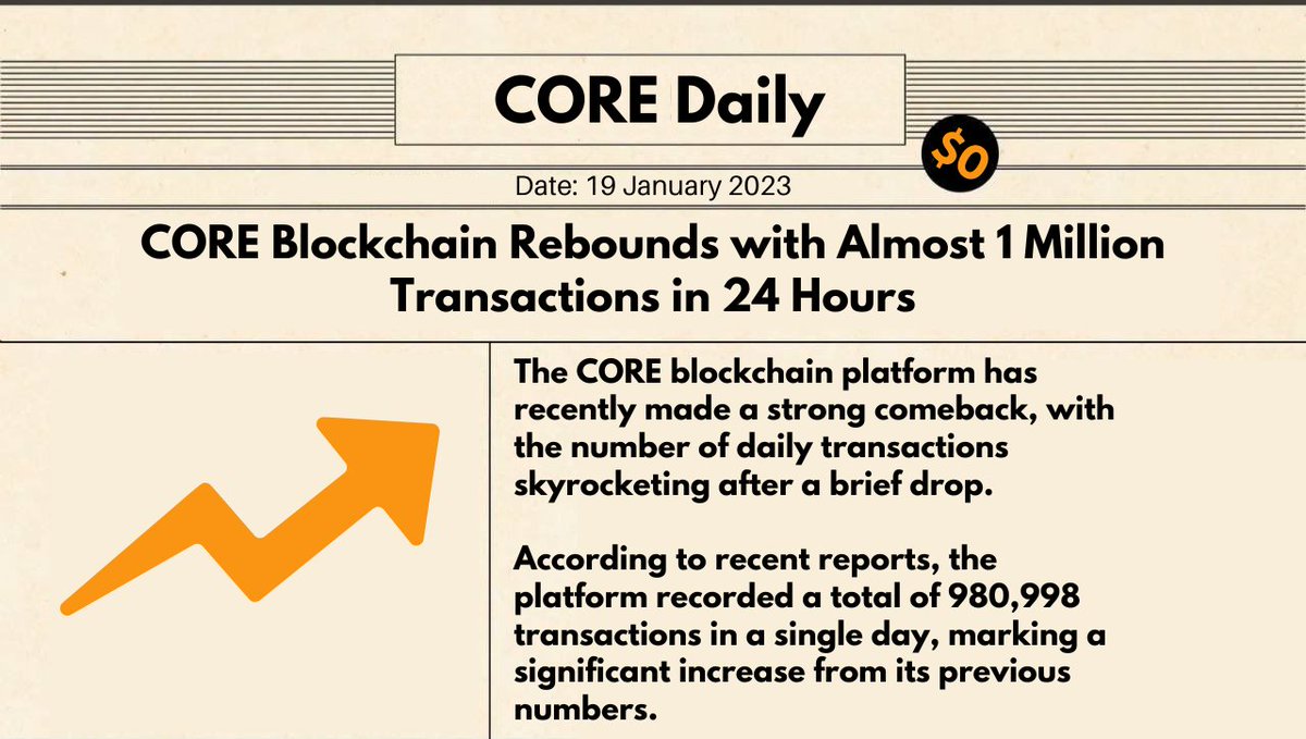 Documenting CORE 📄 on Twitter: Documenting CORE 📄 on Twitter: