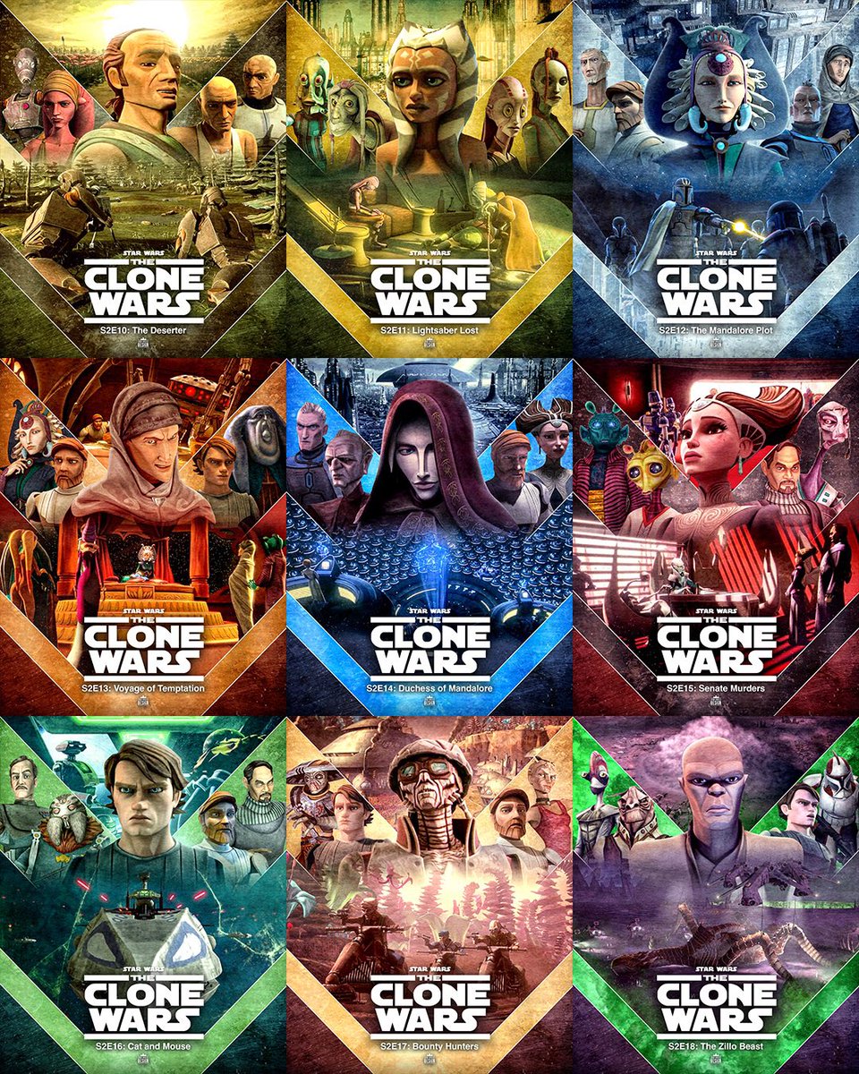 84F Studios on Twitter: "RT @jbdesign512: THE CLONE WARS - THE COMPLETE SEASON TWO COLLECTION ...