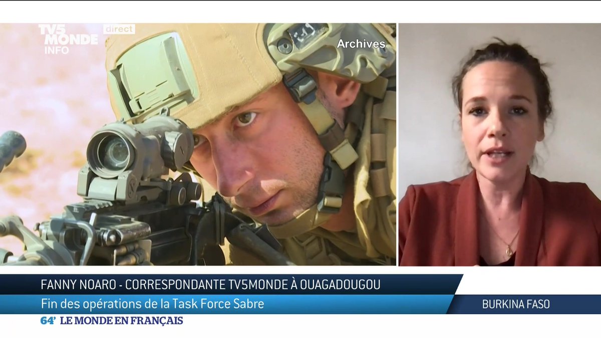 TV5MONDE Info on Twitter: "Burkina Faso : la Task Force Sabre est bel et bien terminée. Une fin ...