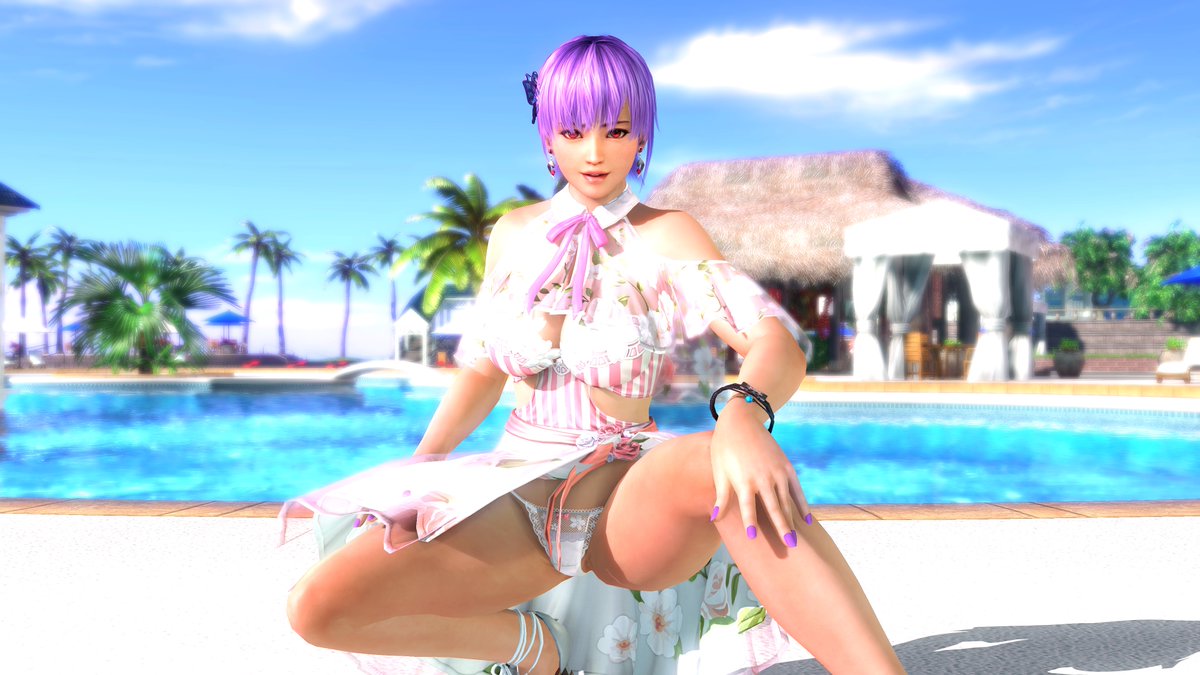 maro on Twitter: "今日のあやねさん。 女神とバカンス満喫中！ #DOAXVV #ブイブイ #女神の一枚 #あやね #プランタン・ロゼ https://doax ...