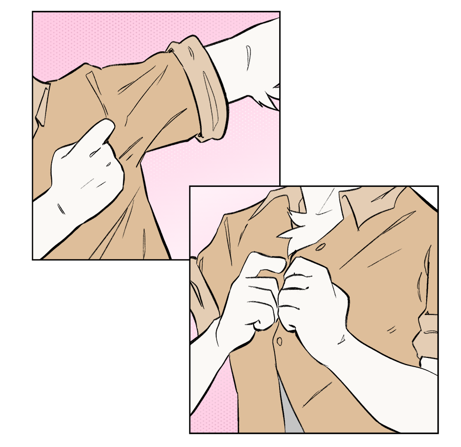 「It's him!!! 🐺 ️ 」Spoopy Herumon🦇🎃の漫画