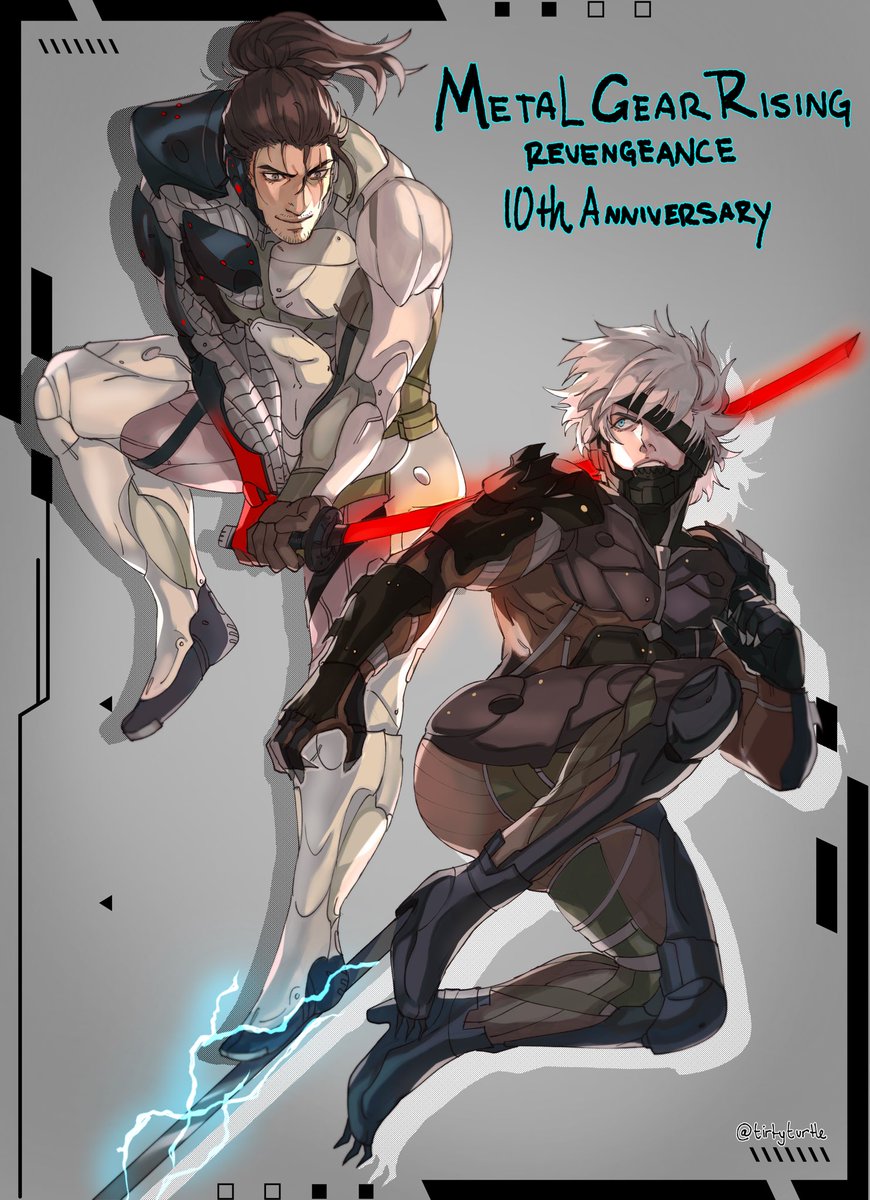 on Twitter: "Happy 10th to metal gear rising :) #mgr #mgs"