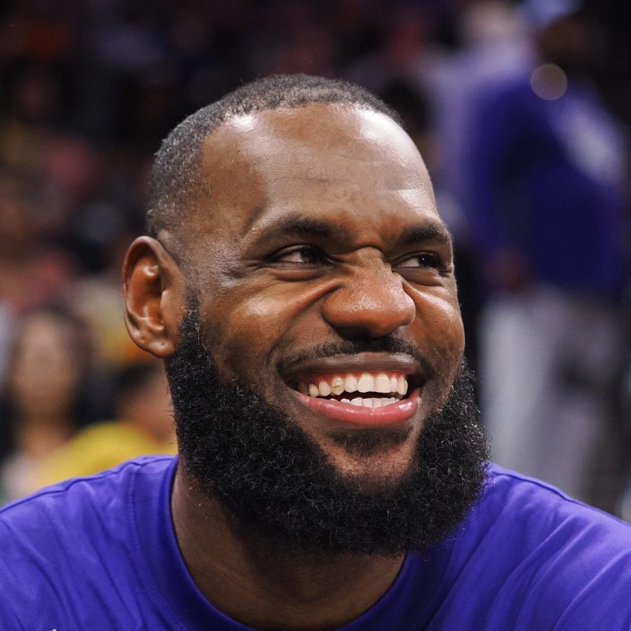 Lebron James Excited