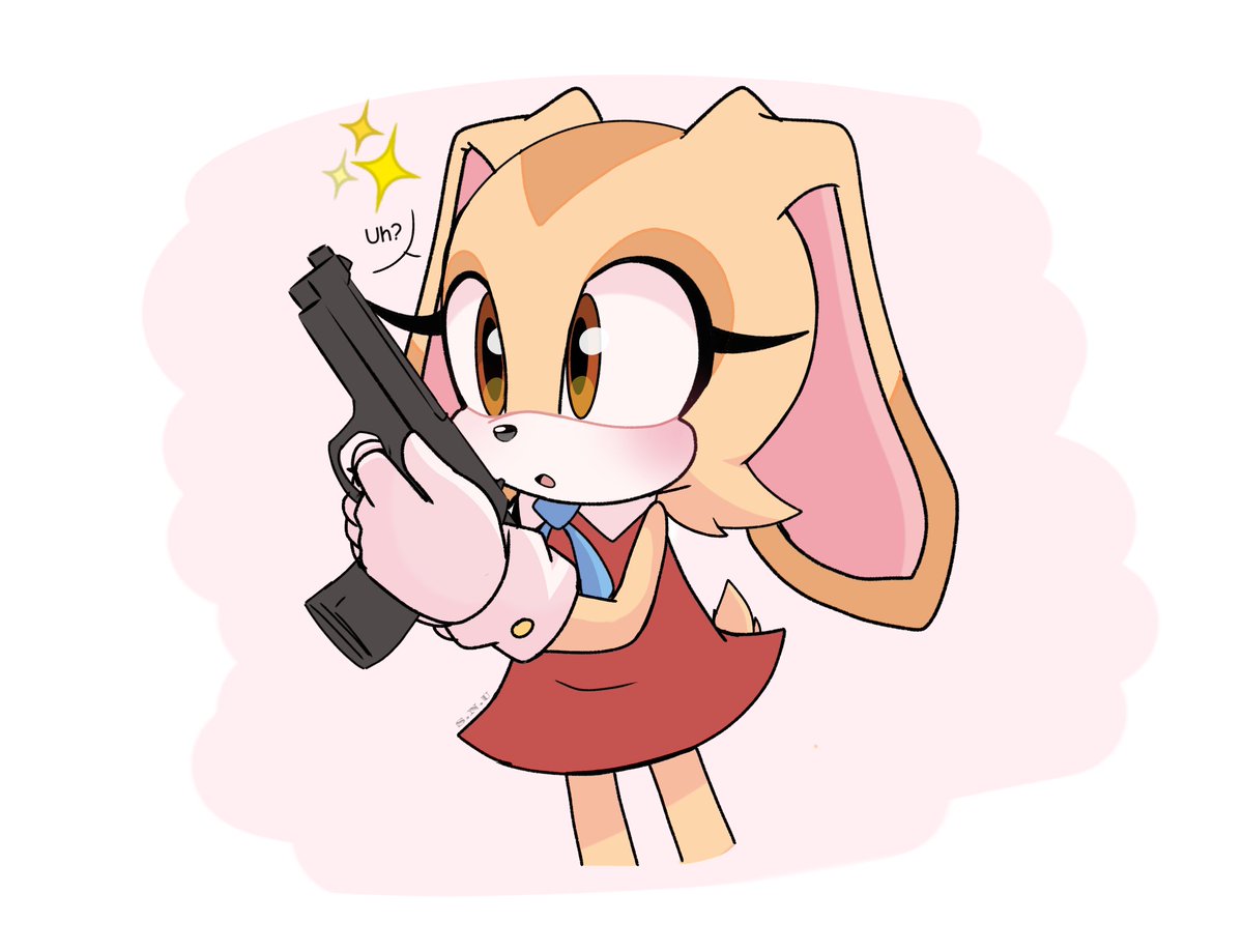 S.N.Universe on Twitter: "Is the little cream ready to use weapons? xd #CreamTheRabbit # ...