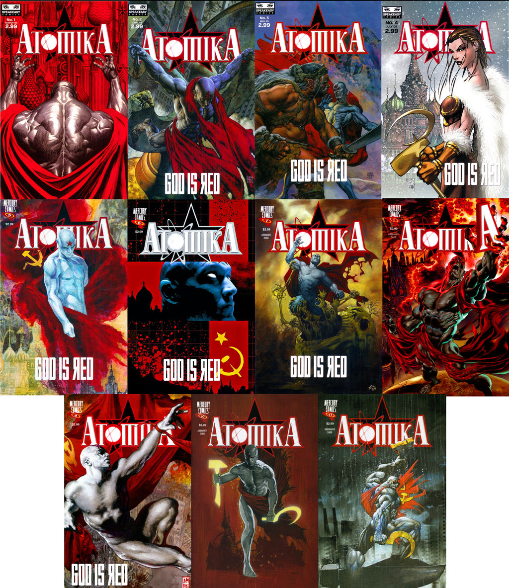 Alex Ross on Twitter: "RT @SalAbbinanti: ⁦@comics_mercury⁩ #Atomika #covers #indiecomic # ...