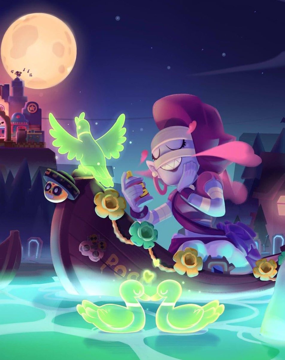 💀Daily Emz💜💜 on Twitter: "From: Brawl Stars Chinese Official Page Beautiful 💜"