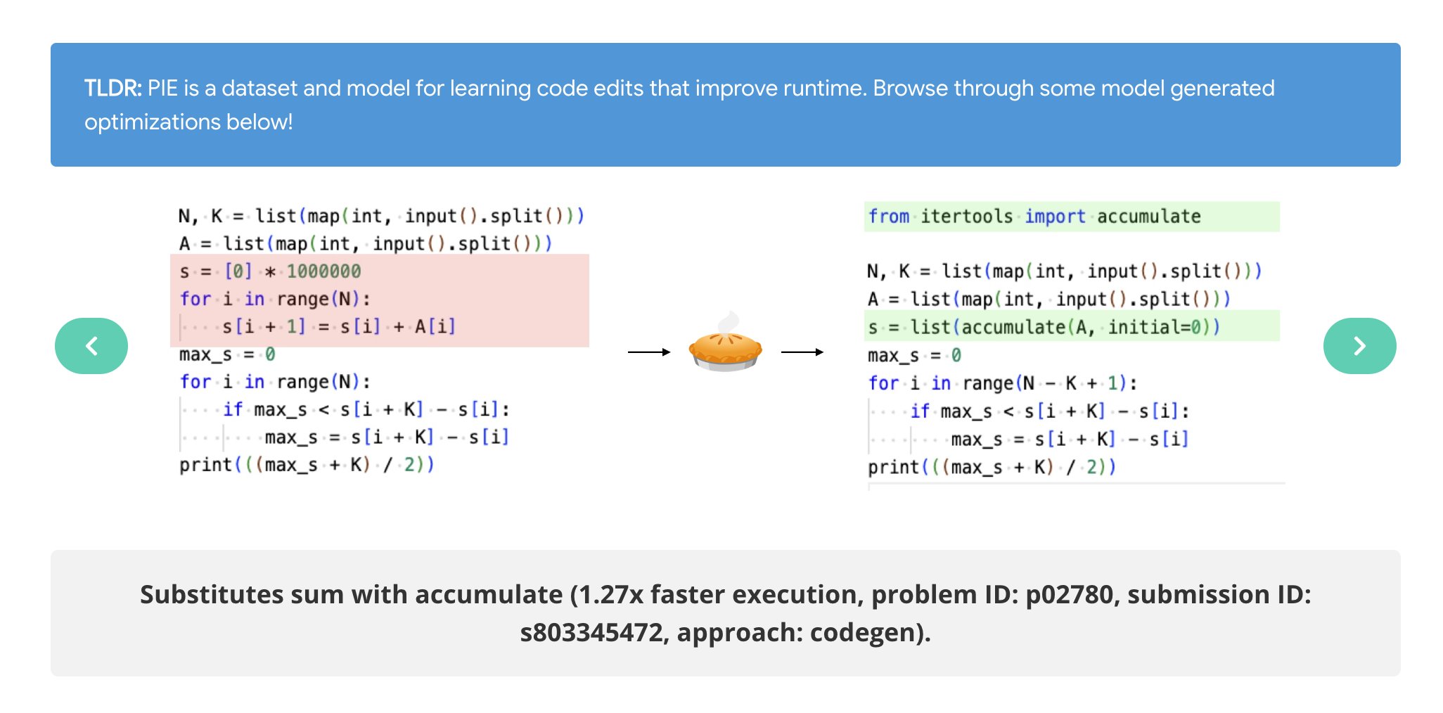 Jay Hack on Twitter: "AI systems can optimize their own code (!) "Learning Performance-Improving ...