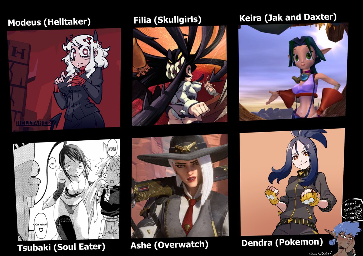 🔞The Kinky Quest🔞 on Twitter: "The first character poll!! 💦 https://patreon.com/posts/monthly ...