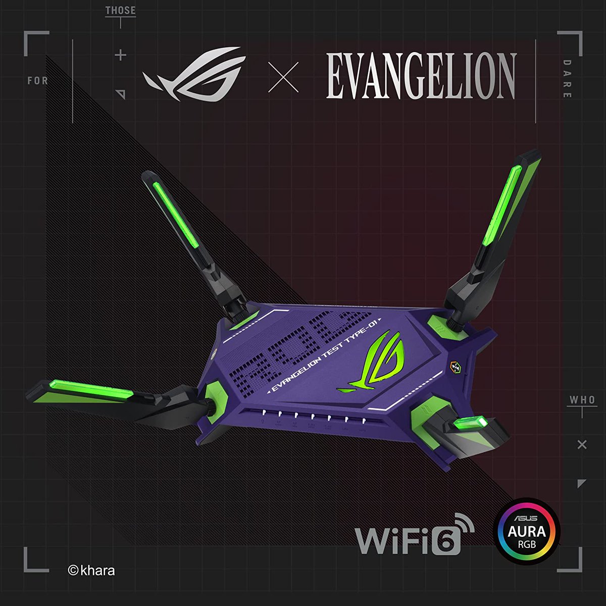 THE ART OF VIDEO GAMES on Twitter: "RT @VideoArtGame: ASUS ROG x Evangelion ASUS ROG Rapture GT ...