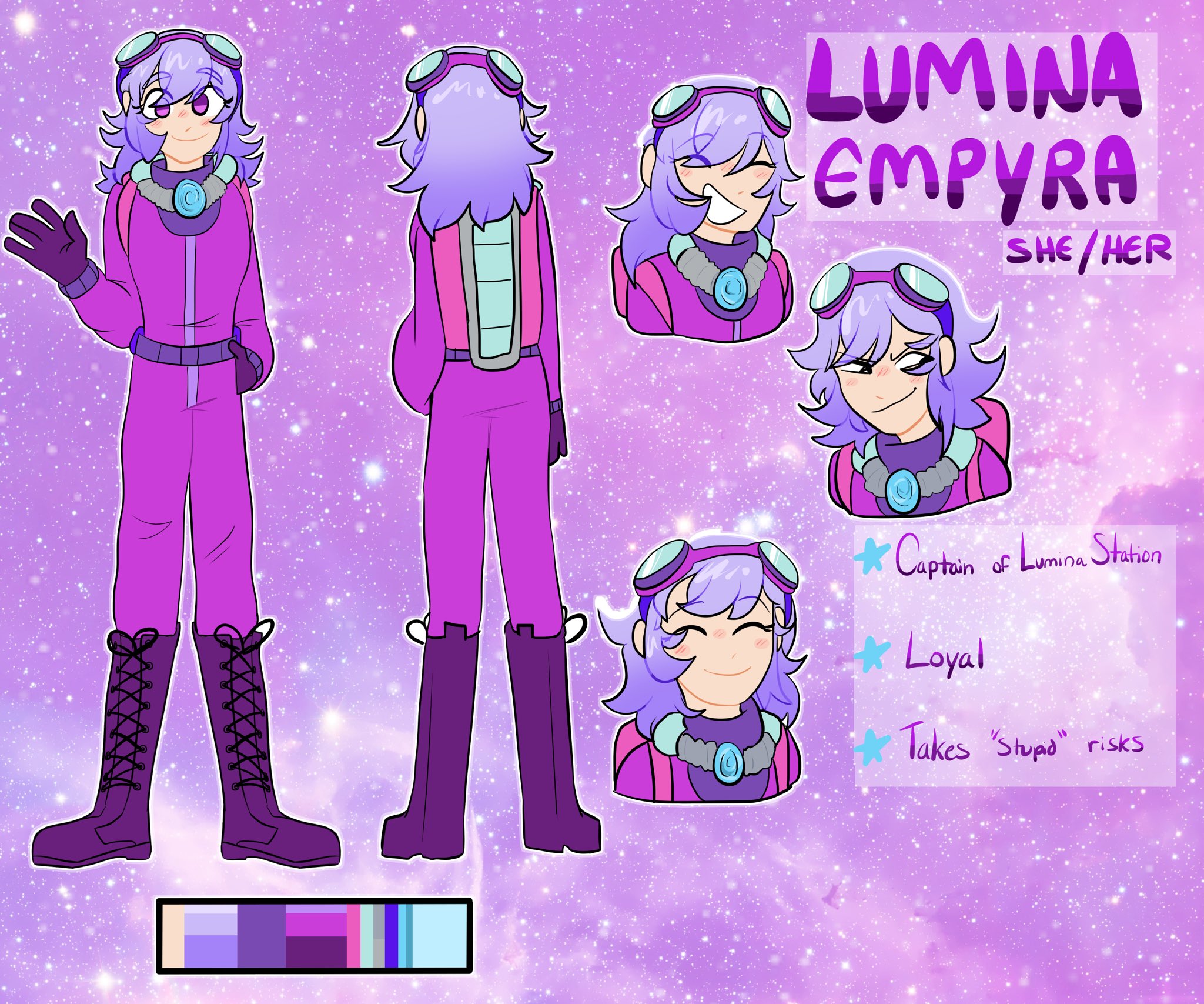 Lumina #MMSMP on Twitter: "@AeroViro This is a reference sheet for my character Lumina! She’s ...