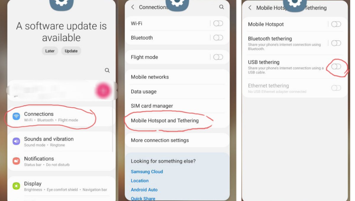 Unaweza kuunganisha internet kutoka kwenye simu yako kwenda kwenye PC ...