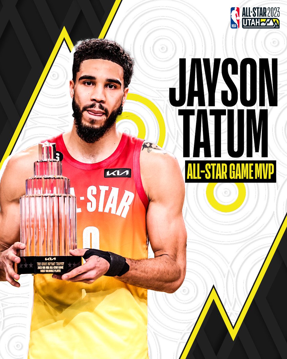 NBA India on Twitter: "⭐ NBA All-Star Game MVP ⭐ @jaytatum0 wins the Kobe Bryant All-Star Game ...