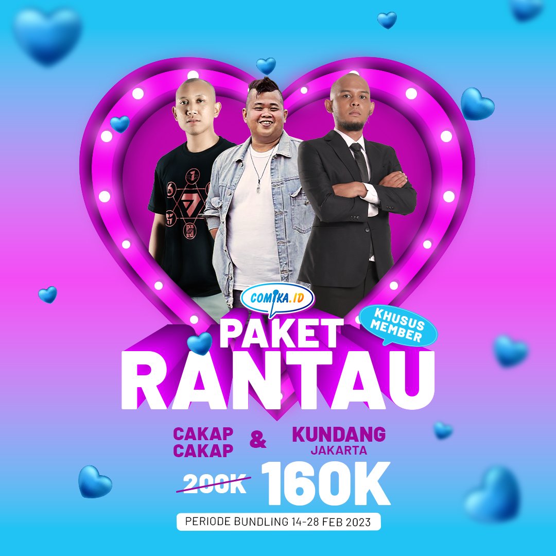 Video Stand-Up Comedy Indonesia on Twitter: "Spesial Bulan Penuh Cinta ️ Belum sempat beli karya ...