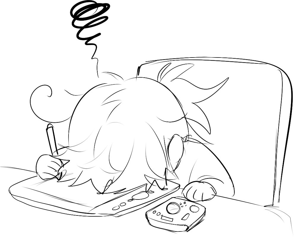 「sketch collab with friends of our ocs~!! with @michiroon and」🌸Sasu🌸の漫画