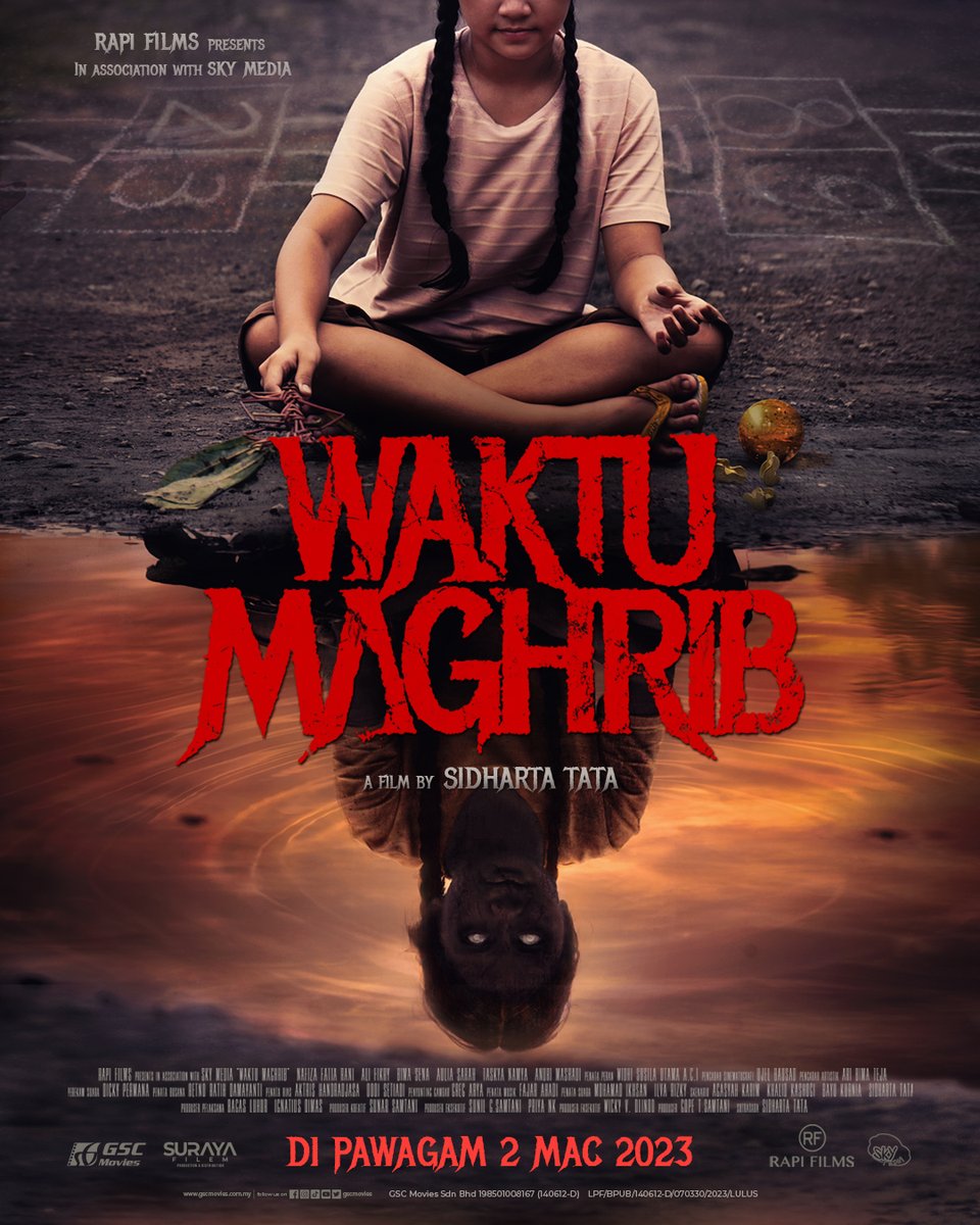 GSC on Twitter: "Maghrib, saat kegelapan mengintai. #WaktuMaghrib akan datang ke pawagam GSC 2 ...
