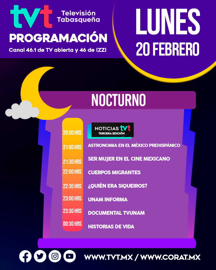 Televisión Tabasqueña On Twitter 📺🕰️no Te Pierdas La Programación