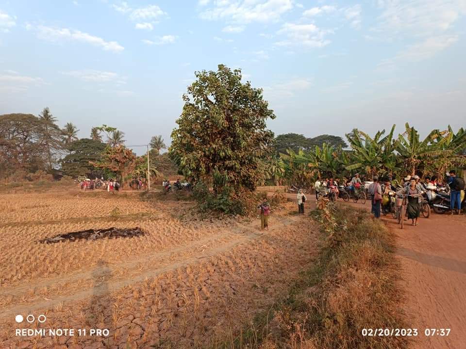 Khit Thit Media On Twitter ခင်ဦးရှိ ကျေးရွာများကို စစ်တပ်က အကြောင